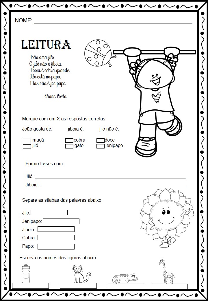 LEITURA E INTERPRETAÇÃO DE TEXTO. LEITURA E INTERPRETAÇÃO DE TEXTO.